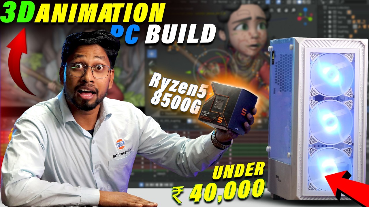 Best 2D Animation PC Build in 2025🎨 Video Editing, Gaming & Animation ...