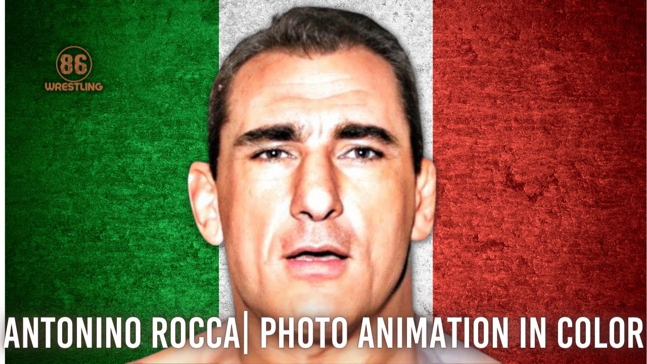 Antonino Rocca in Color | Photo Animation - YouTube