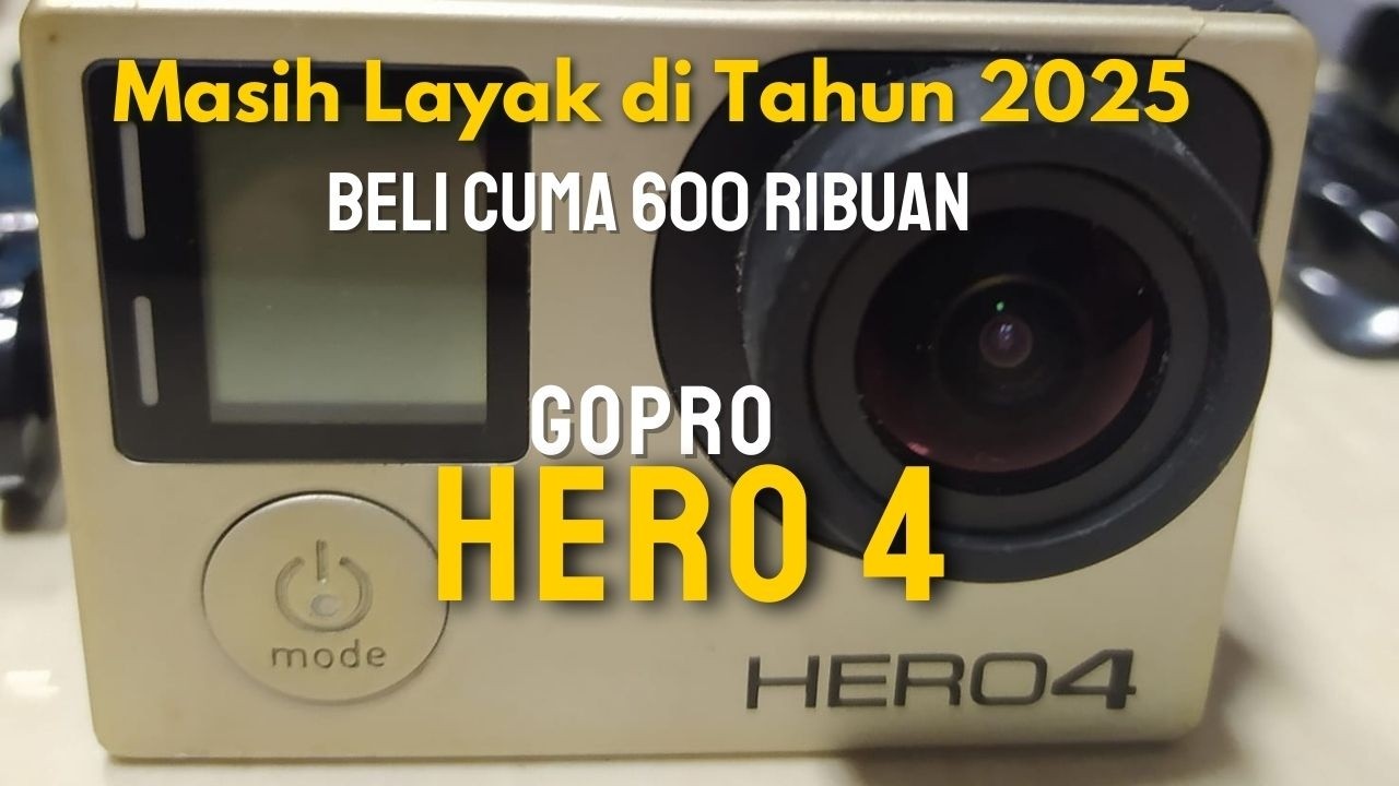 HASIL KAMERA GoPro HERO 4, MASIH LAYAK DI TAHUN 2025 | Dari Stasiun ...