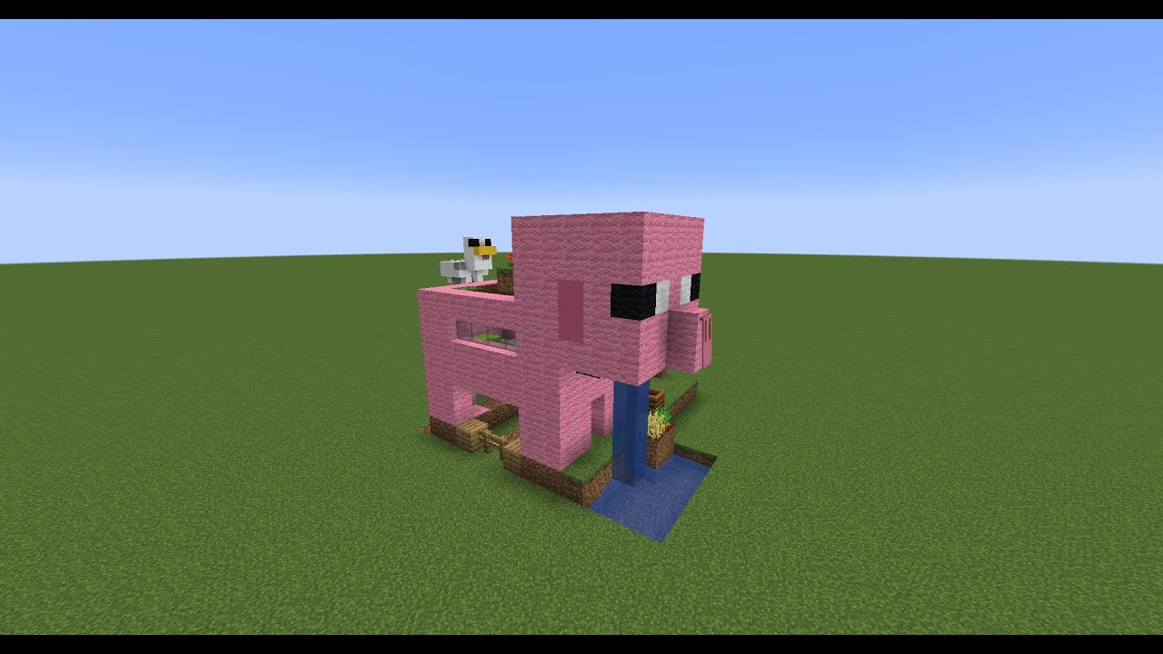 [TUTORIAL] Lego The Pig House in Minecraft - YouTube