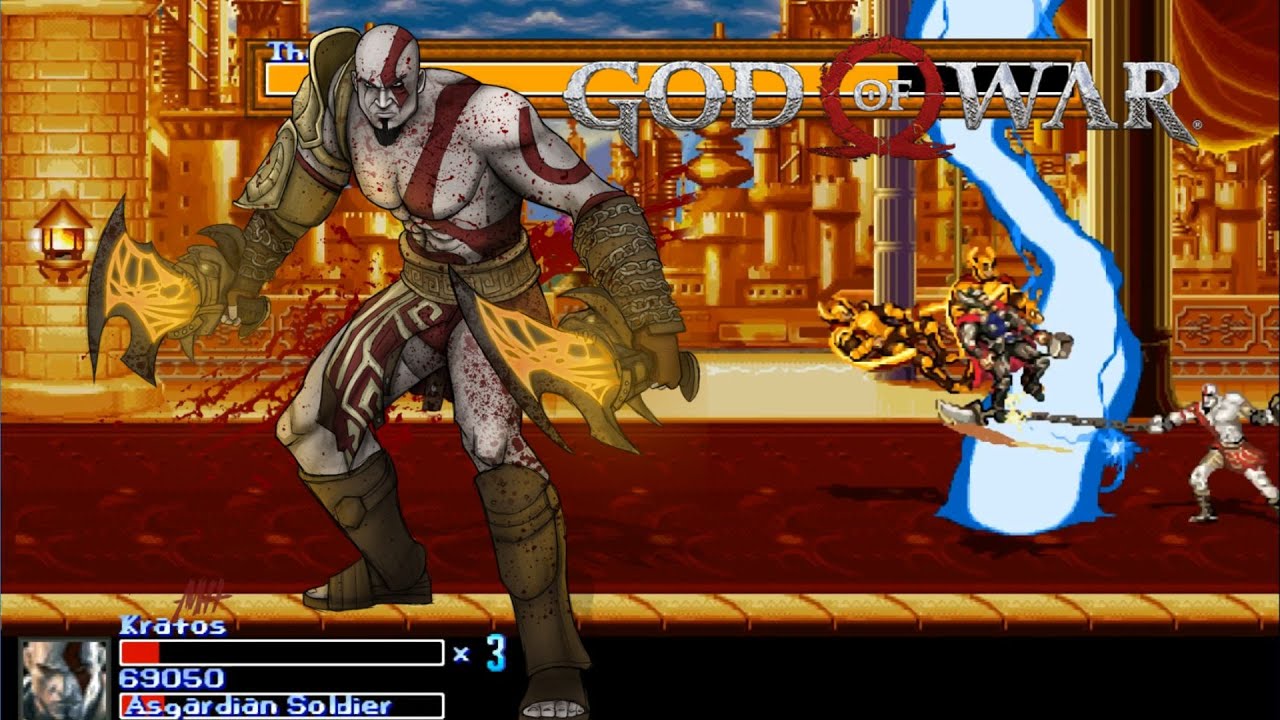 God of War Ragnarok [OpenBOR] Openborgames - fãdejogos - YouTube