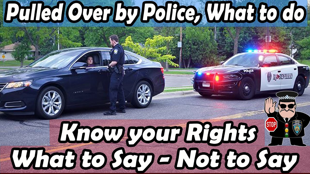 US Police Pulled over What to do, US Traffic Stop What to do, My US ...