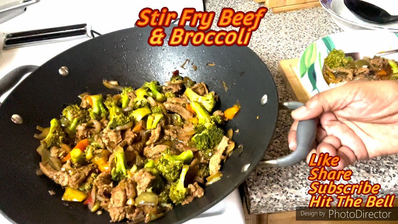 A TAKEOUT FOOD CLASSIC AT HOME !!! - Stir Fry Beef & Broccoli | Beef ...