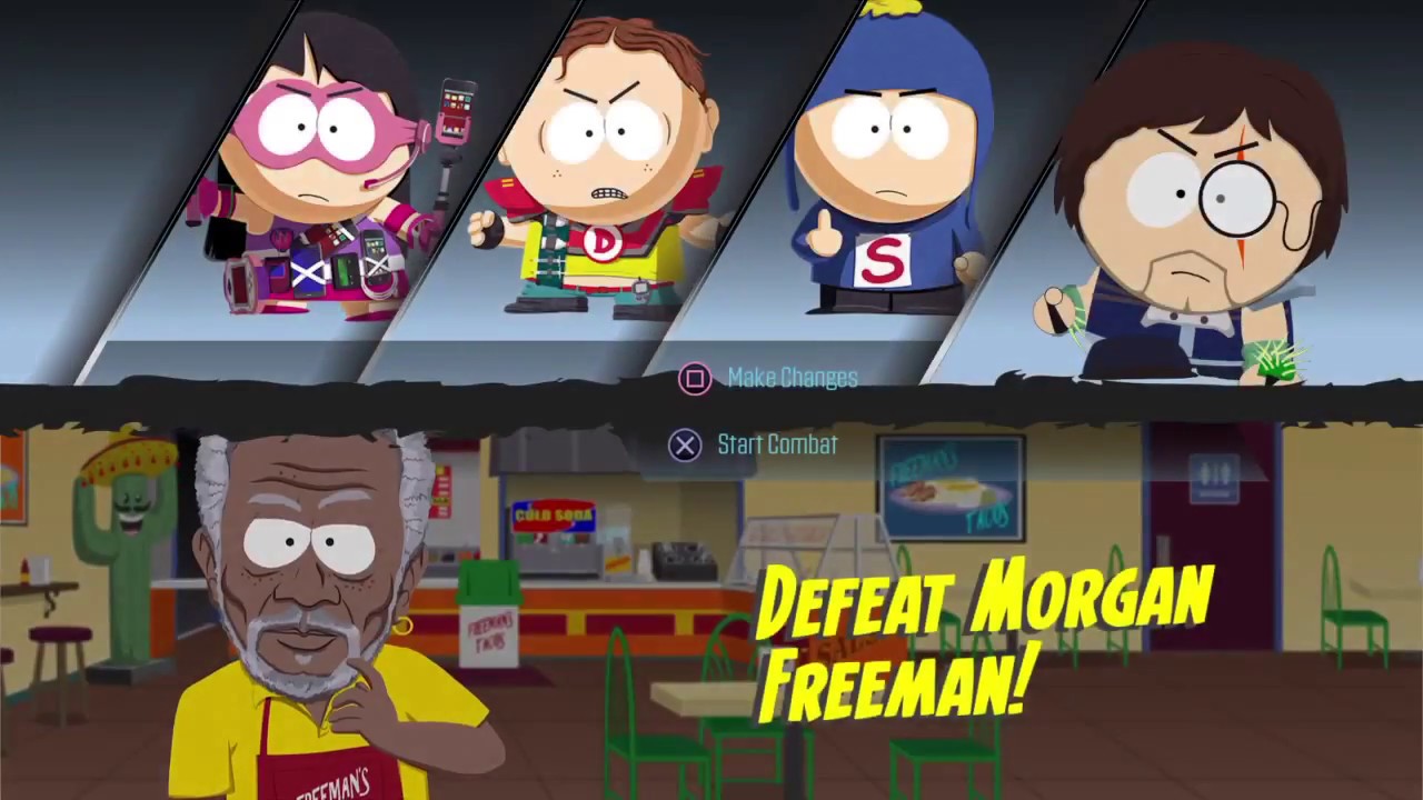 Morgan Freeman boss fight - YouTube
