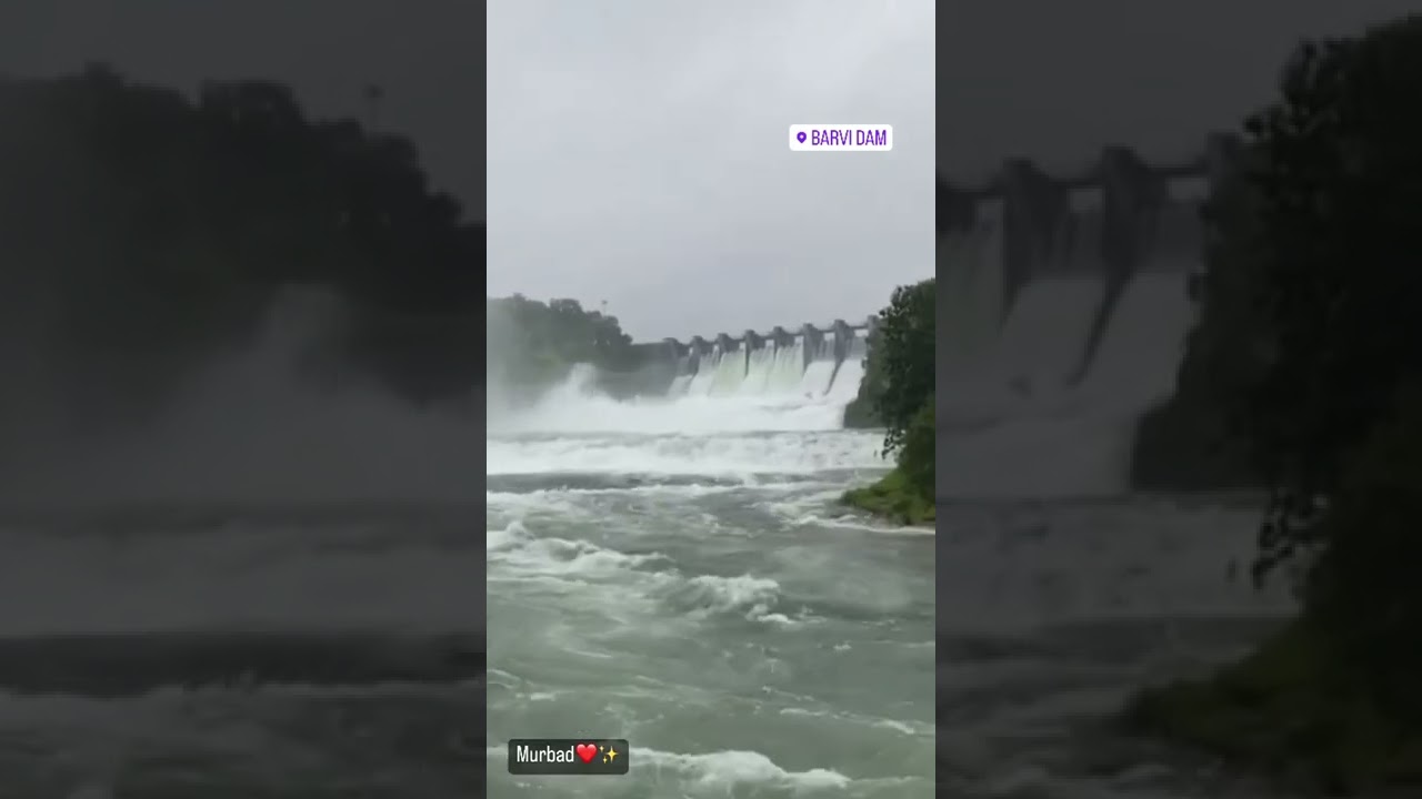 barvi dam murbad overflow - YouTube
