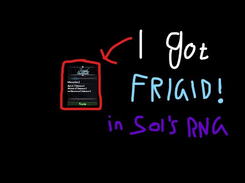 I Got The FRIGID Aura in Sol's RNG! - YouTube