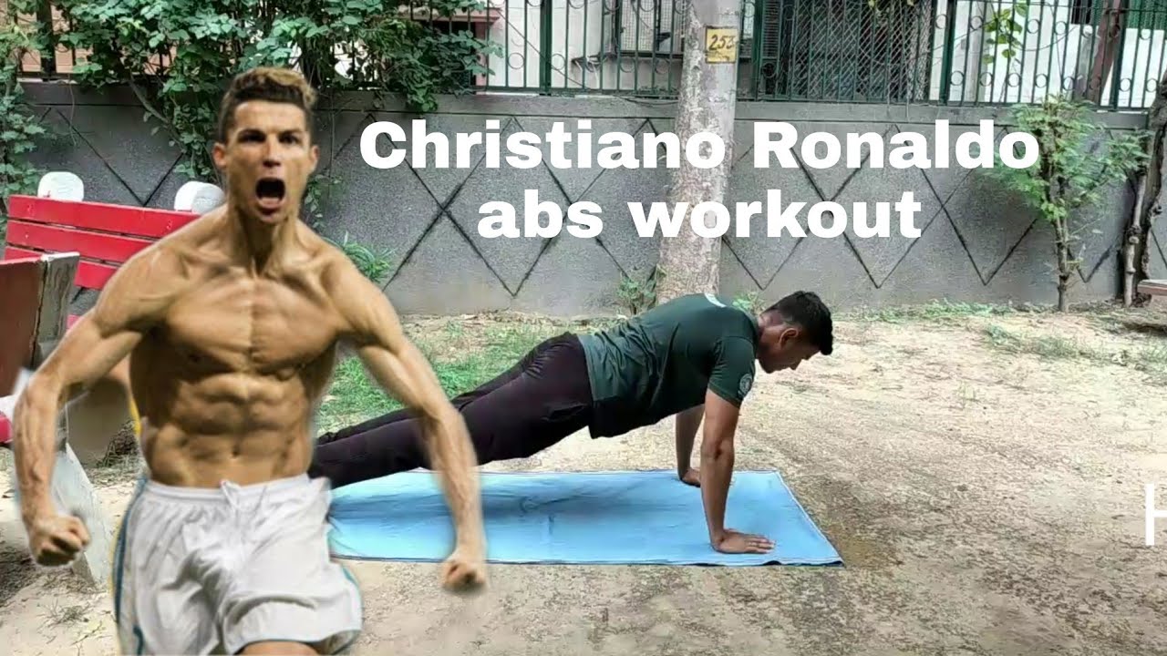 CRISTIANO RONALD'O abs Workout at home. - YouTube