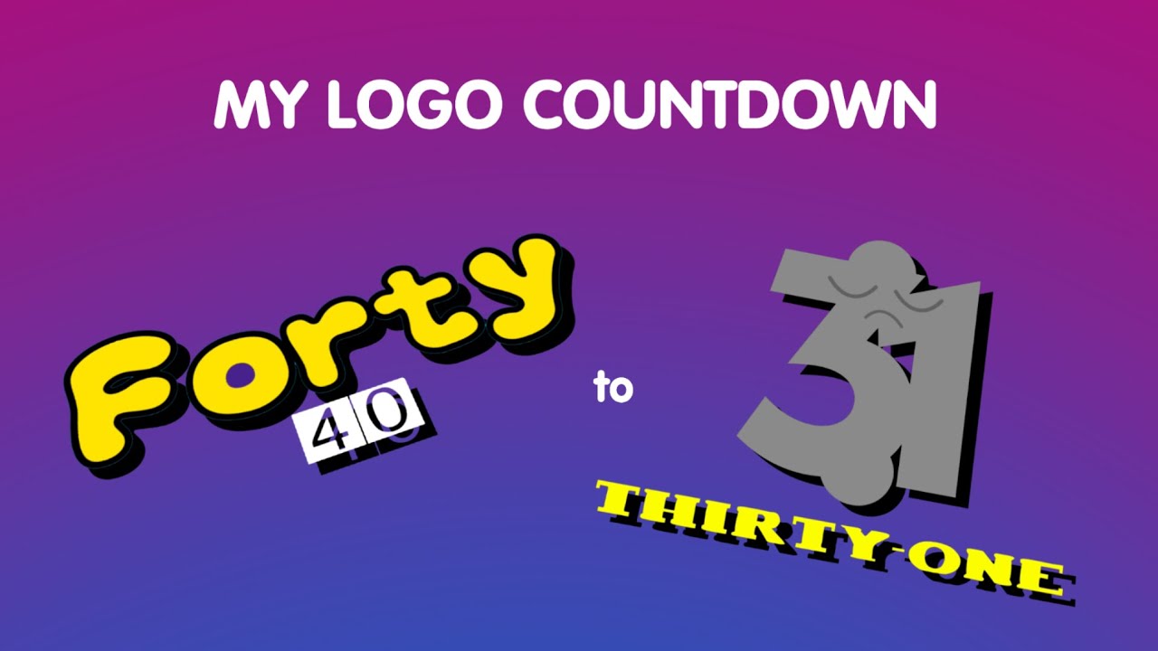 My Logo Countdown 40 to 31 - YouTube