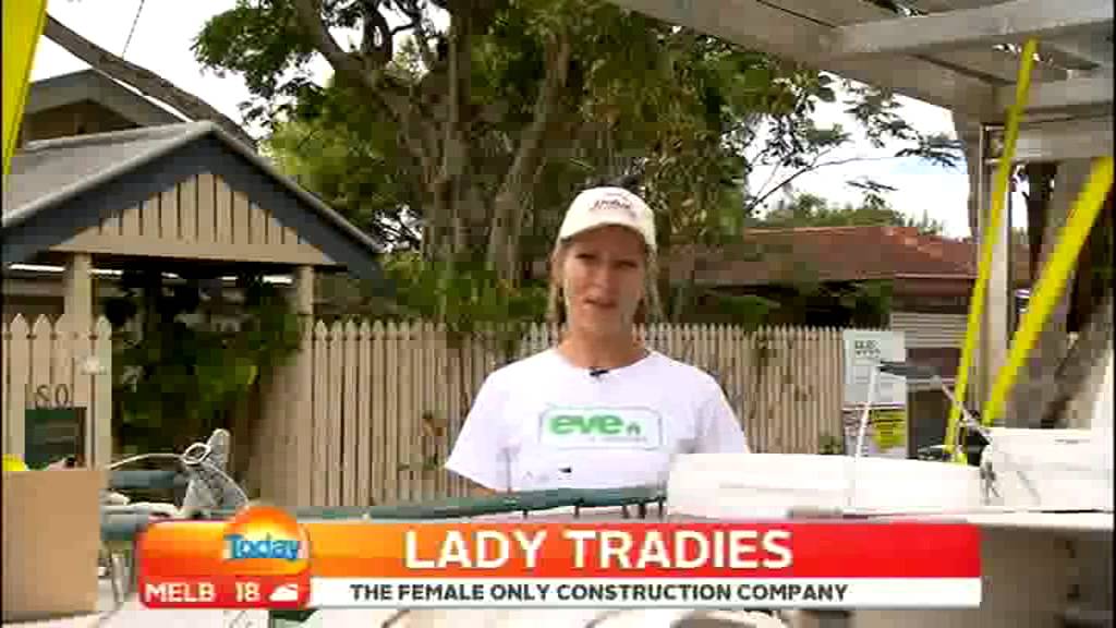 Lady tradies offer the female difference - YouTube