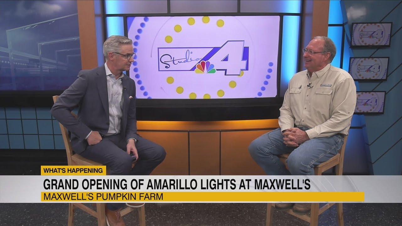 Preview of opening of Maxwell's Christmas lights display - YouTube