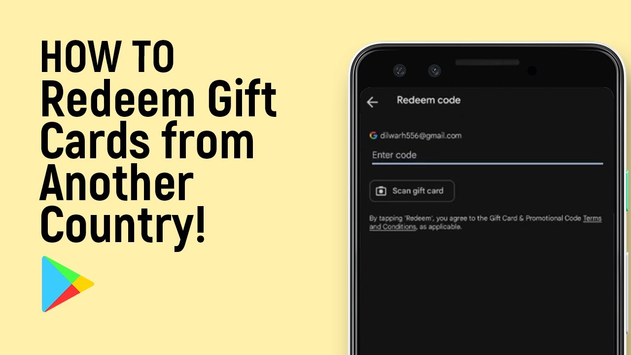 How to Redeem Google Play Gift Cards from Another Country [LATEST ...