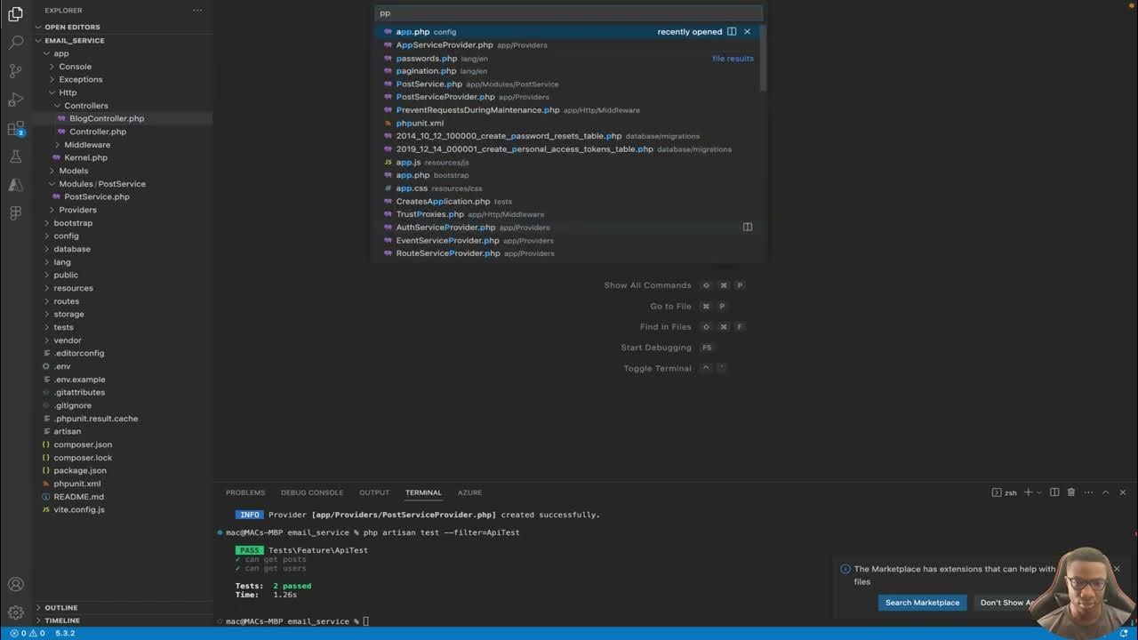 Pt 3 | Decomposing the Controller | Integrating External APIs like a Pro - Laravel Best ...