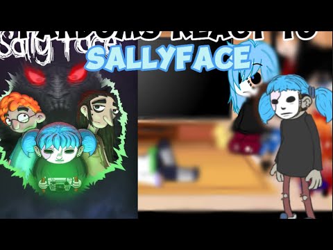 Fandoms react to sally face ( part4/9) - YouTube