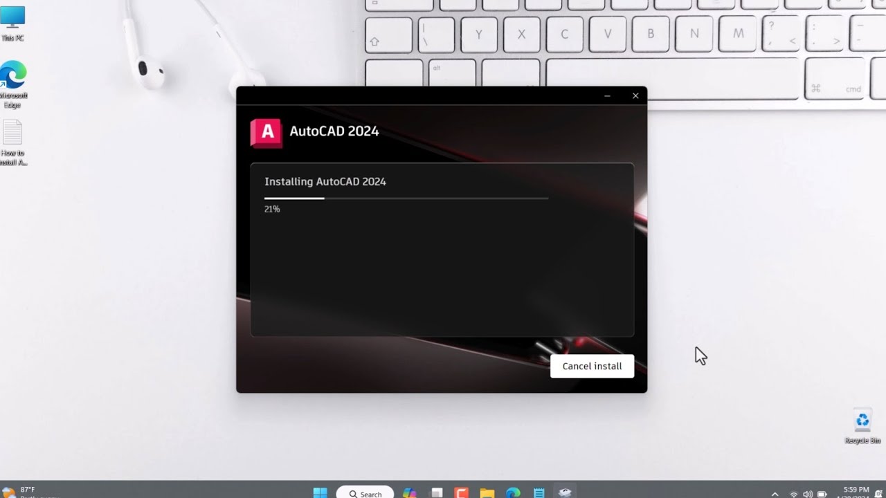 How to install and activate AutoCAD on Windows 11 - YouTube