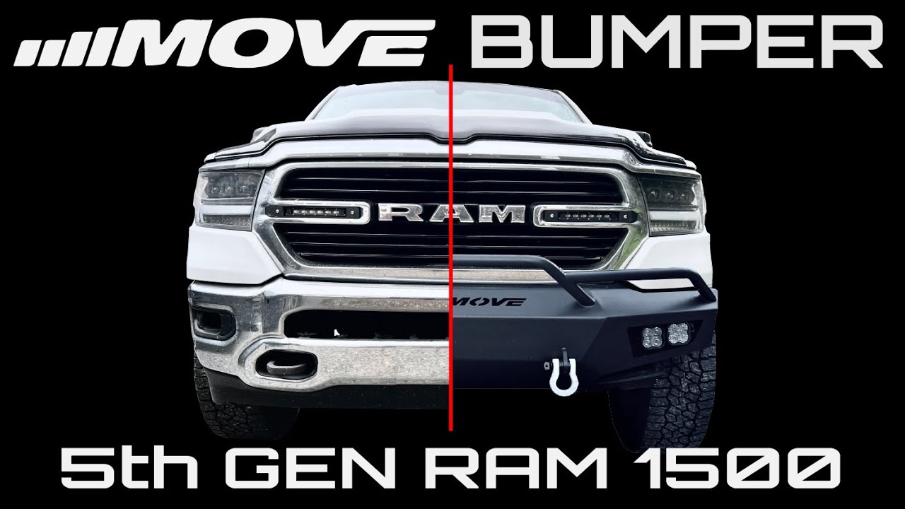 Building A MOVE BUMPER on my 5th Gen Ram! (Precision Series Prerunner ...