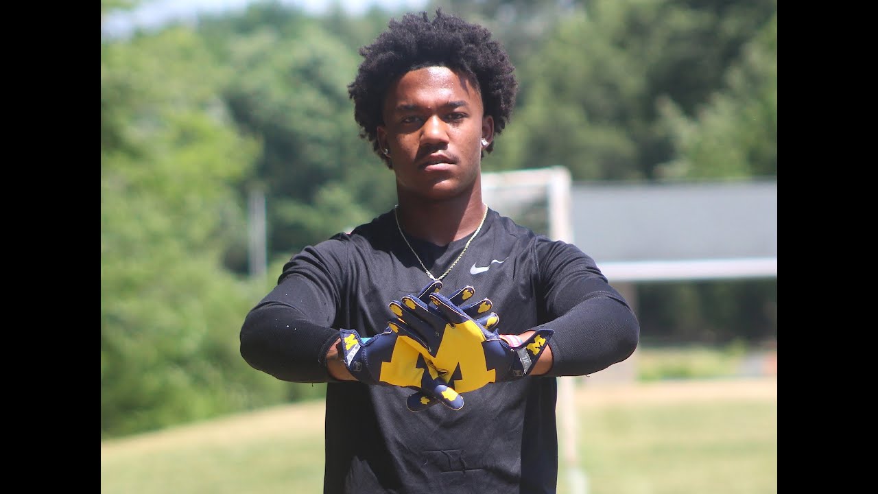 Michigan WR Commit Markus Allen Is A 16-Year-Old Monster! - YouTube