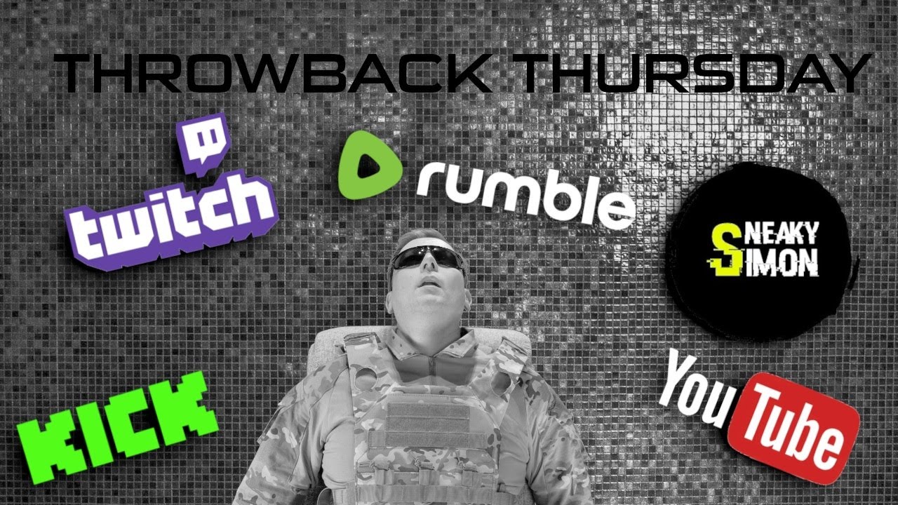 LIVE - Sneaky Simon (DAY20) - THROWBACK THURSDAY - YouTube