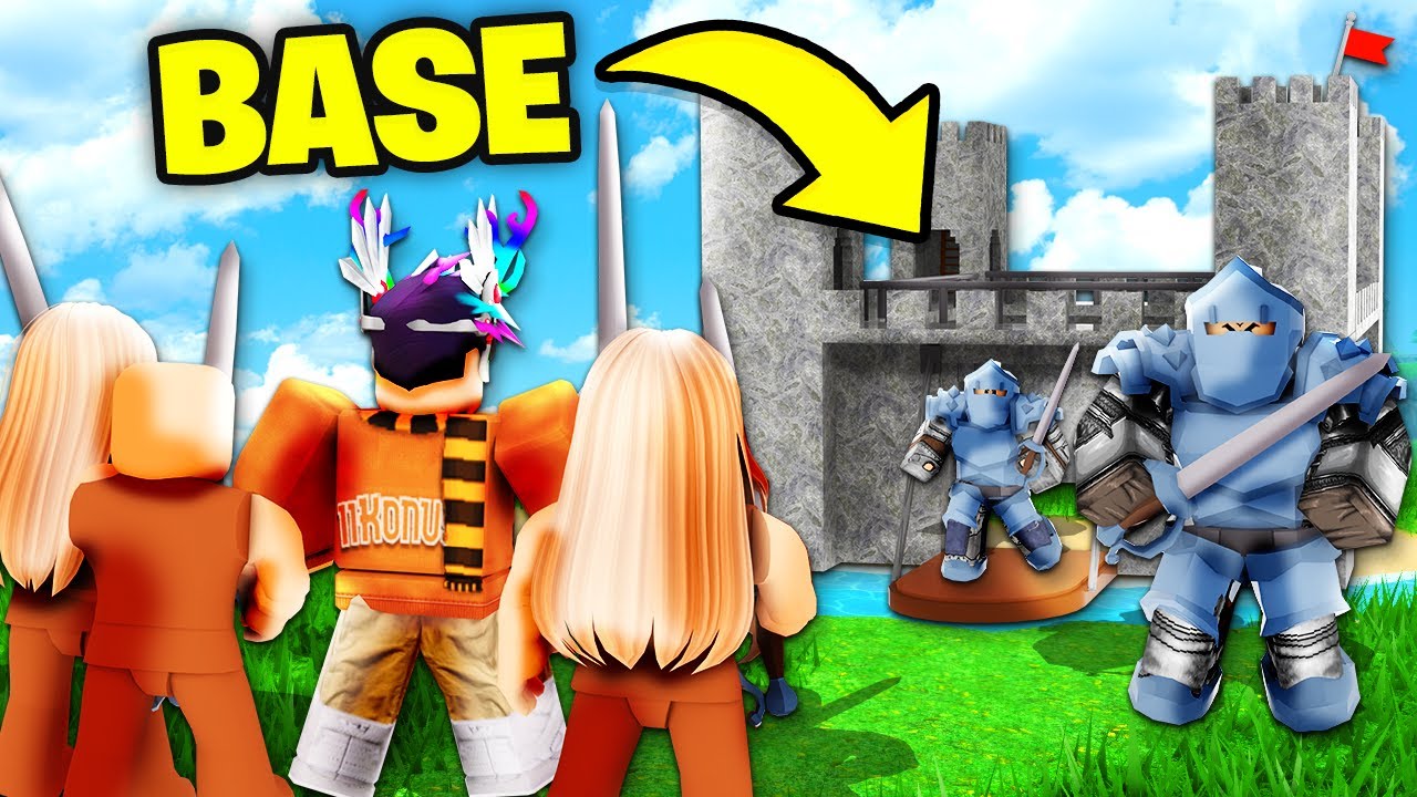 I RAIDED this TOXIC Bluesteel tribe with 20 NPCs! (Roblox Survival Game ...