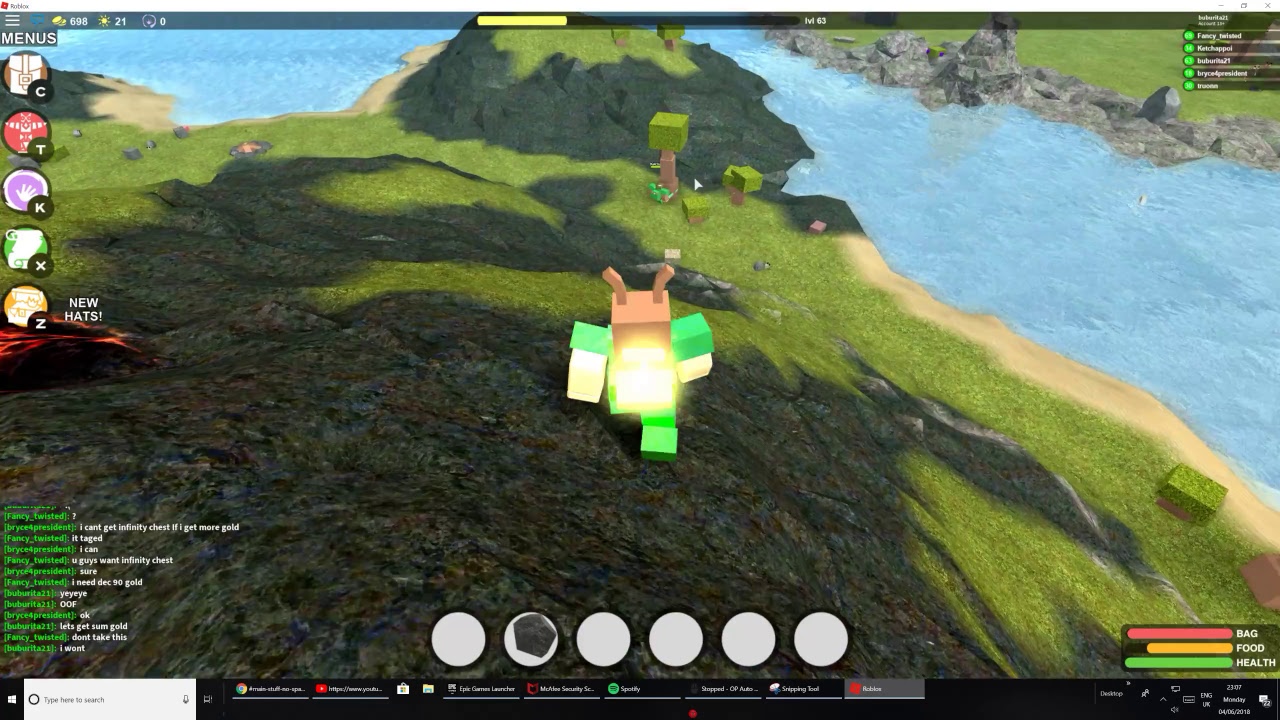SHOWING SOME REBIRTHS I HAVE DONE AND COOL STUFF l Booga Booga Roblox ...