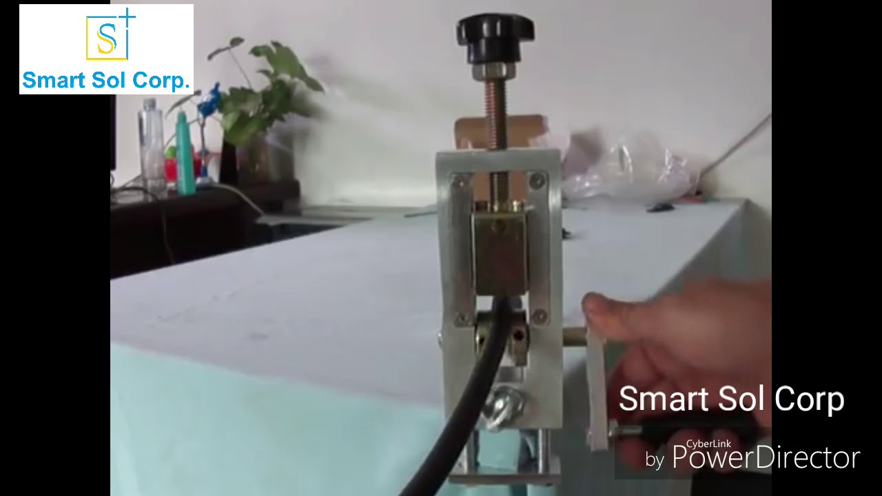 Manual Wire Stripping machine - YouTube