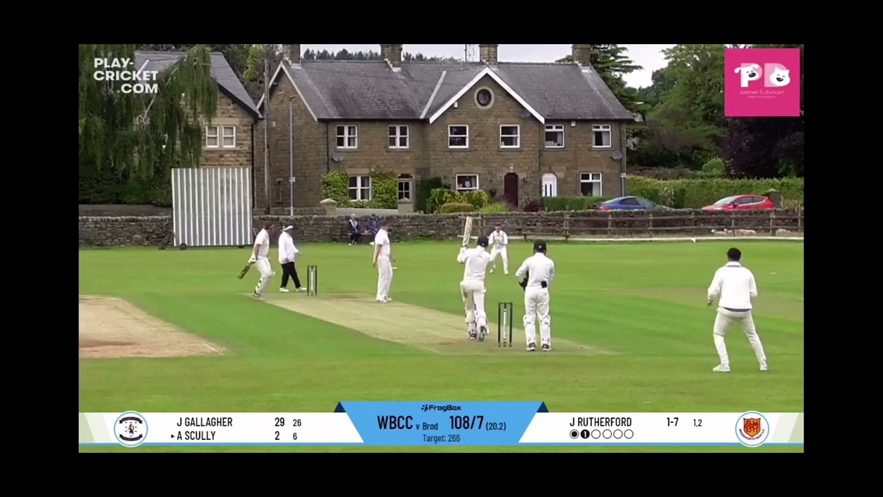 Josh Rutherford 8th wicket against West Bretton Away - YouTube