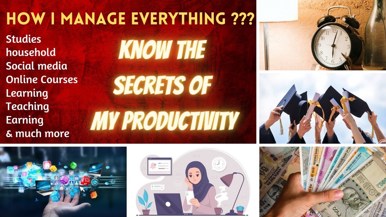 The ART of MULTITASKING | How I Handle STUDIES & Pursue My PASSIONS 💯 ...