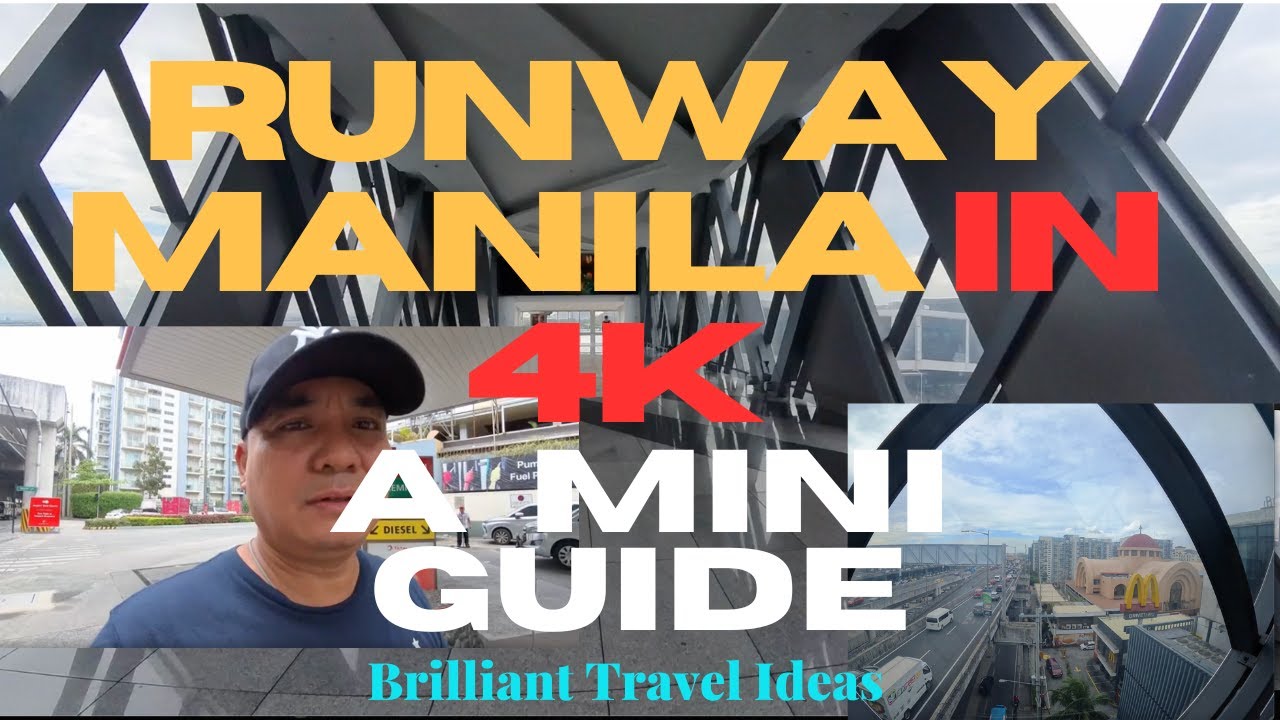 How to Cross Safely from Newport City to NAIA Terminal 3! (Runway ...