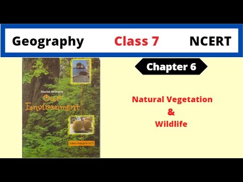 Geography NCERT Class 7 | Natural vegetation & Wildlife chapter 6 class ...