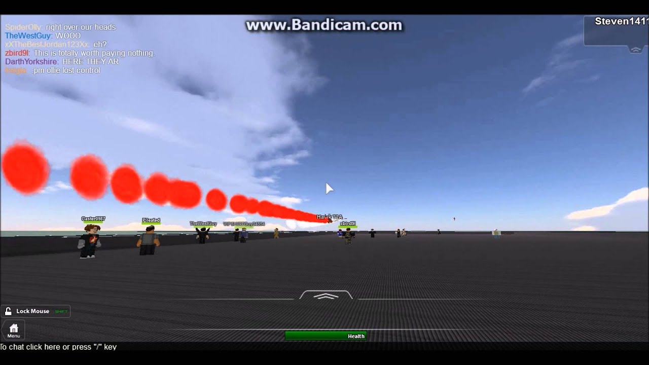 ROBLOX International Airshow 2014 ~ Red Arrows Display - YouTube