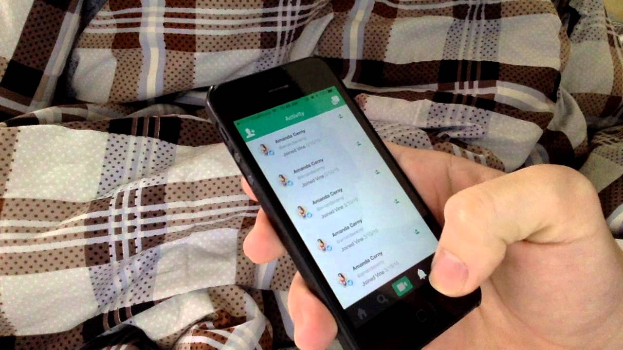 Ionic vine ui - YouTube