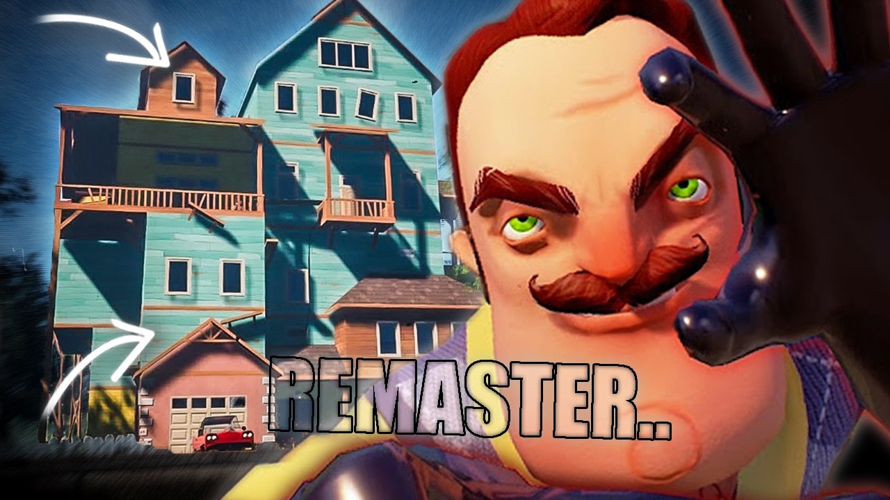 THIS HELLO NEIGHBOR REMASTER IS INSANE!! || Hello Neighbor: AR - YouTube