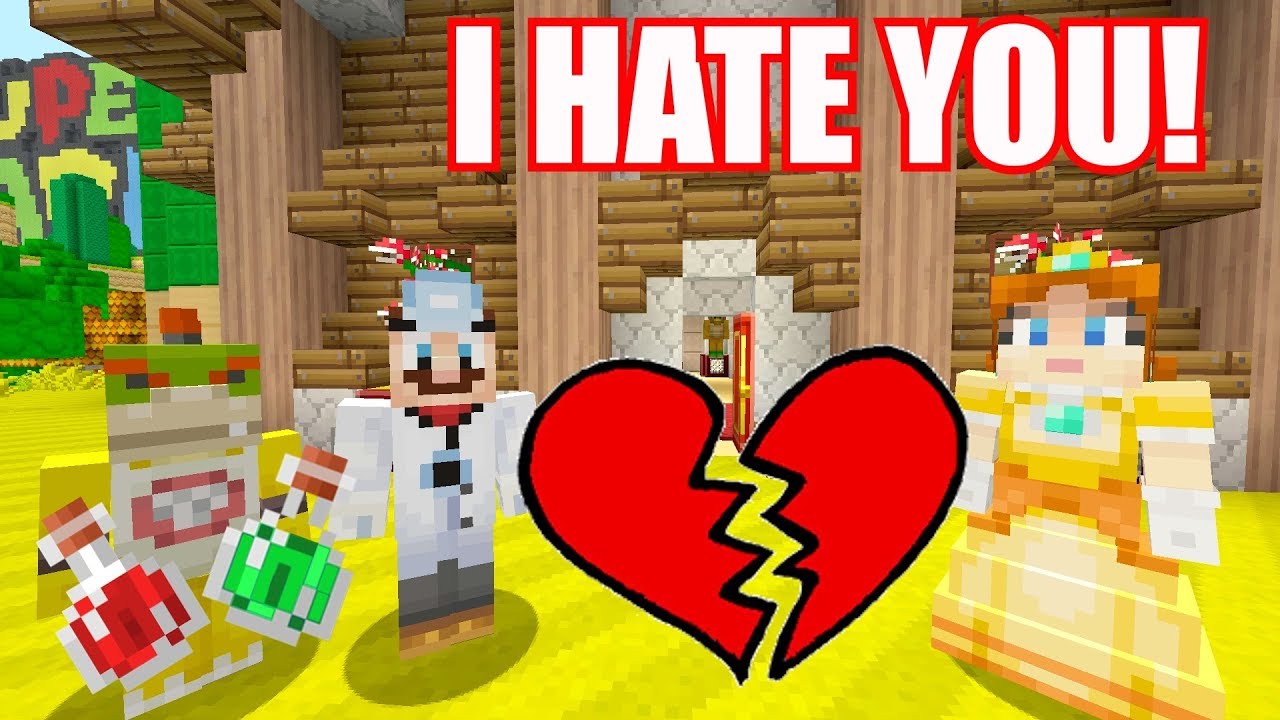 Minecraft Switch - Nintendo Fun House - Bowser Jr Ruins The ...