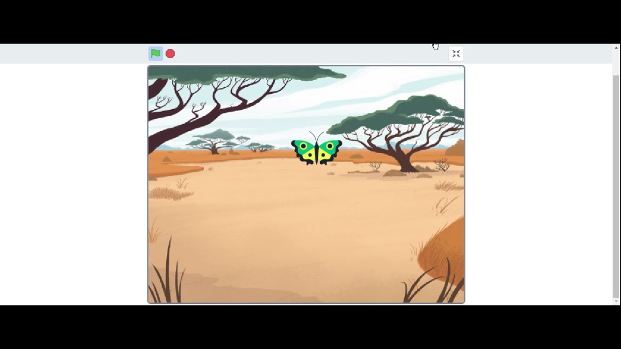 How To Make A Butterfly Glide To Random Positions | Scratch Tutorials ...
