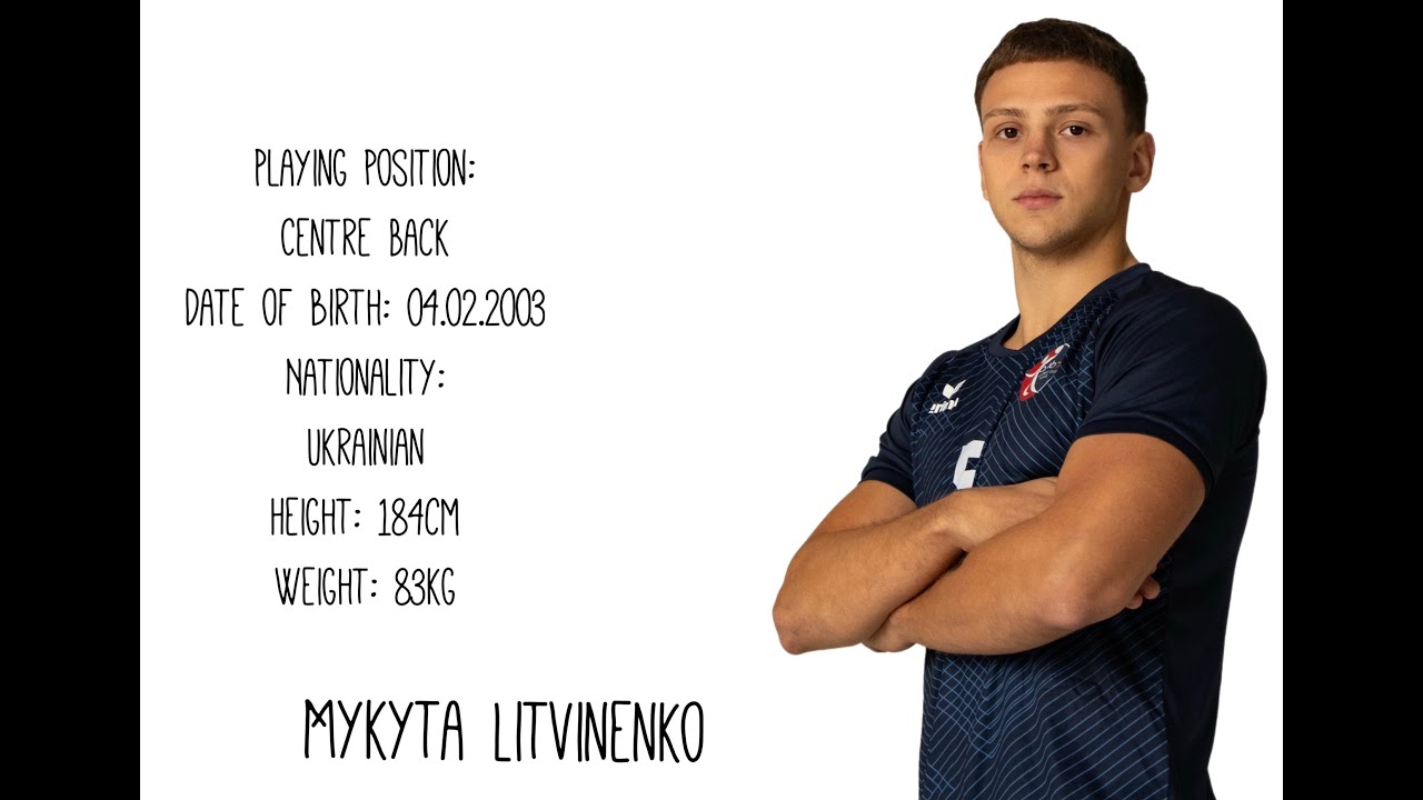 EHF CUP2024 MYKYTA LITVINENKO (№5) - YouTube