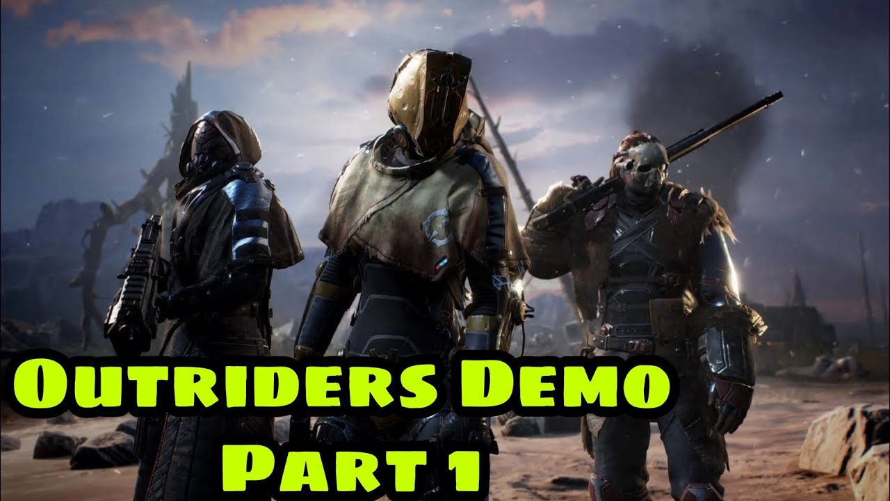 Outriders Demo Gameplay Xbox One - YouTube