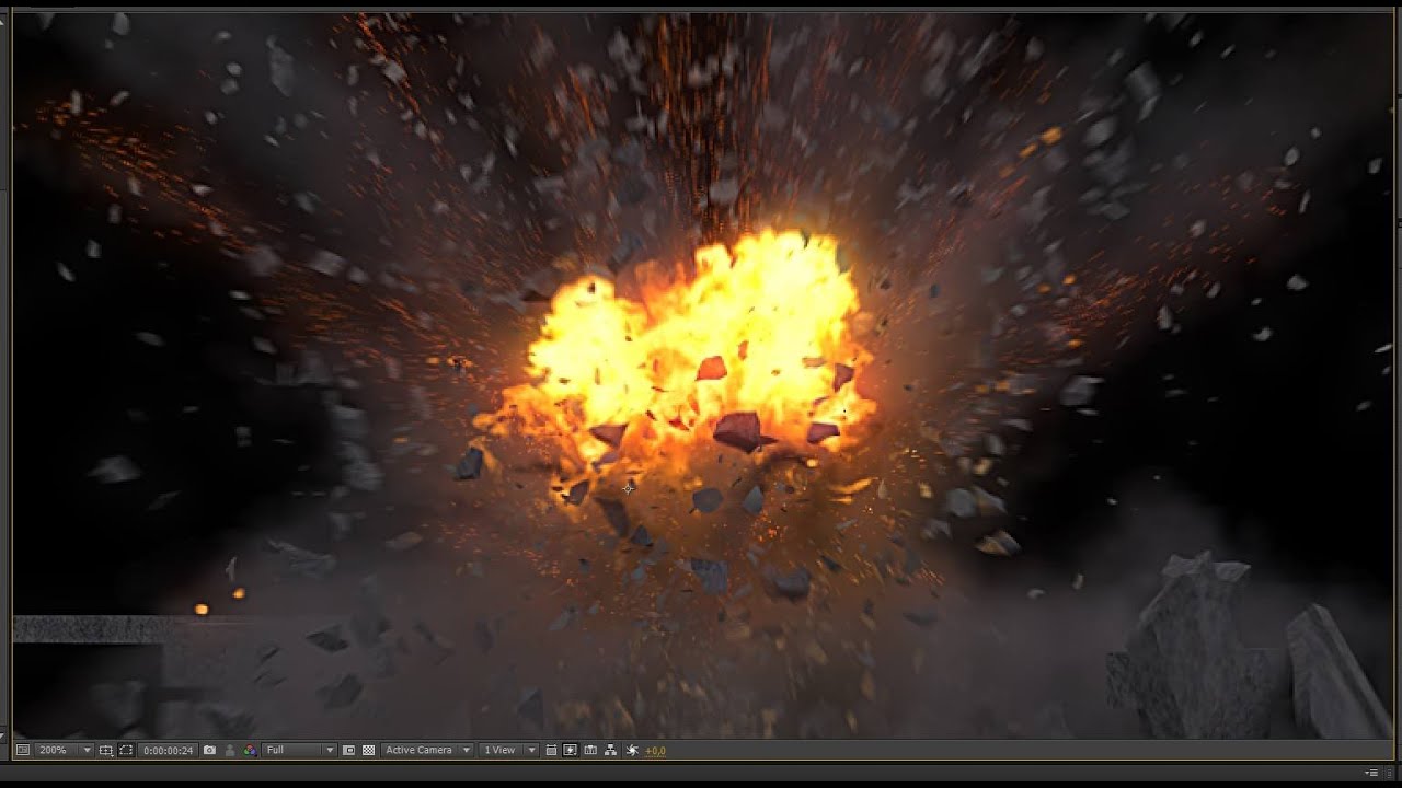 3ds max Bridge Explosion Simple Test Scene - YouTube