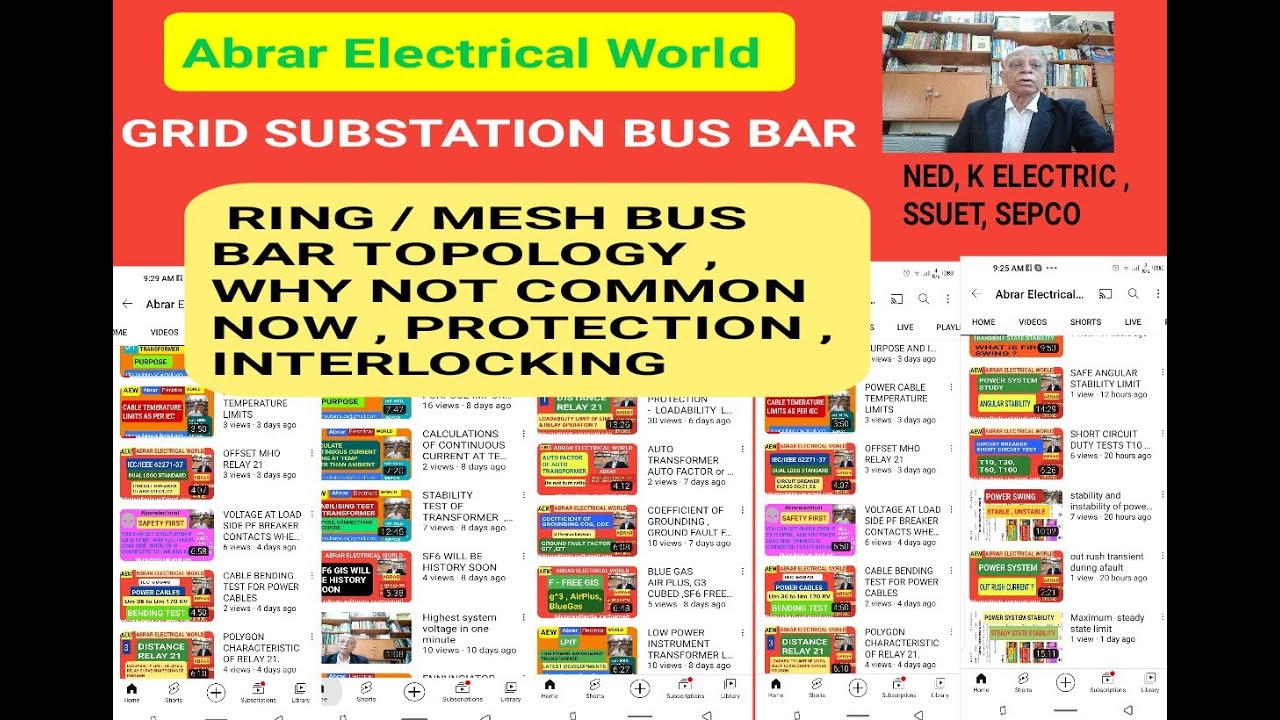 RING BUS BAR HIGH VOLTAGE SUBSTATIONS , WHY NOT POPULAR ? - YouTube