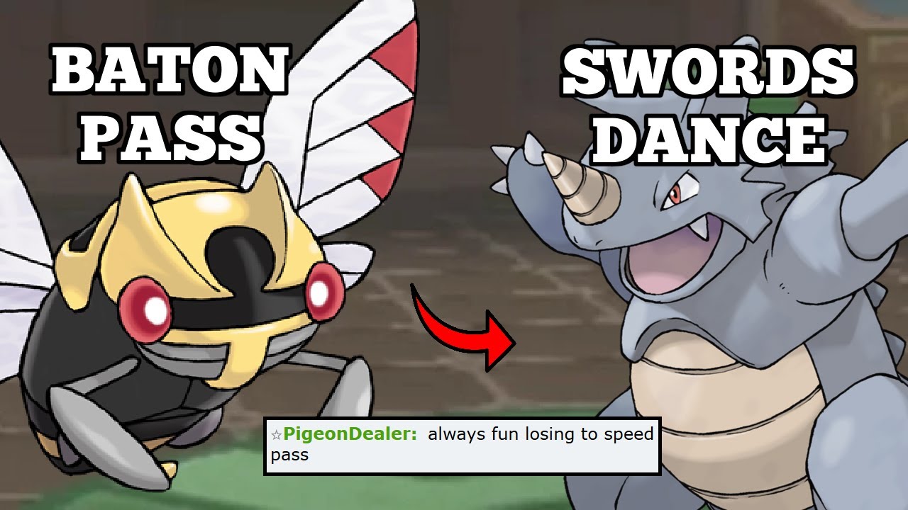 THIS IS WHY BATON PASS IS ALWAYS BANNED IN COMPETITIVE POKEMON... ft ...