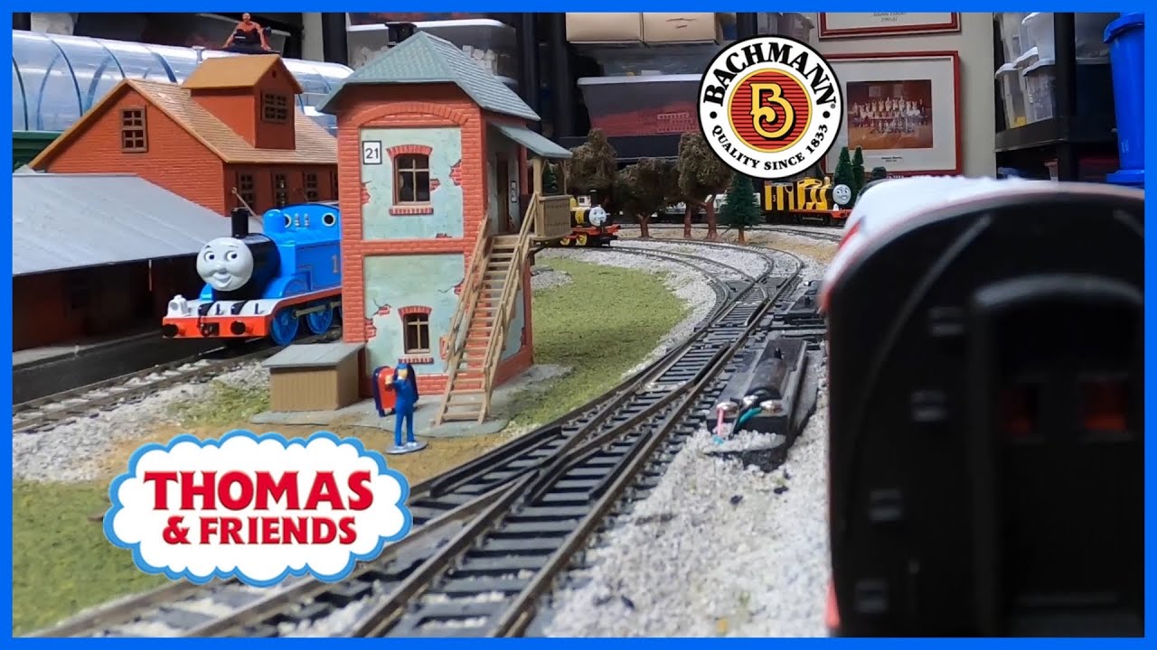 Percy Mail Train & Thomas Troublesome Trucks - Bachmann Trains HO Scale ...