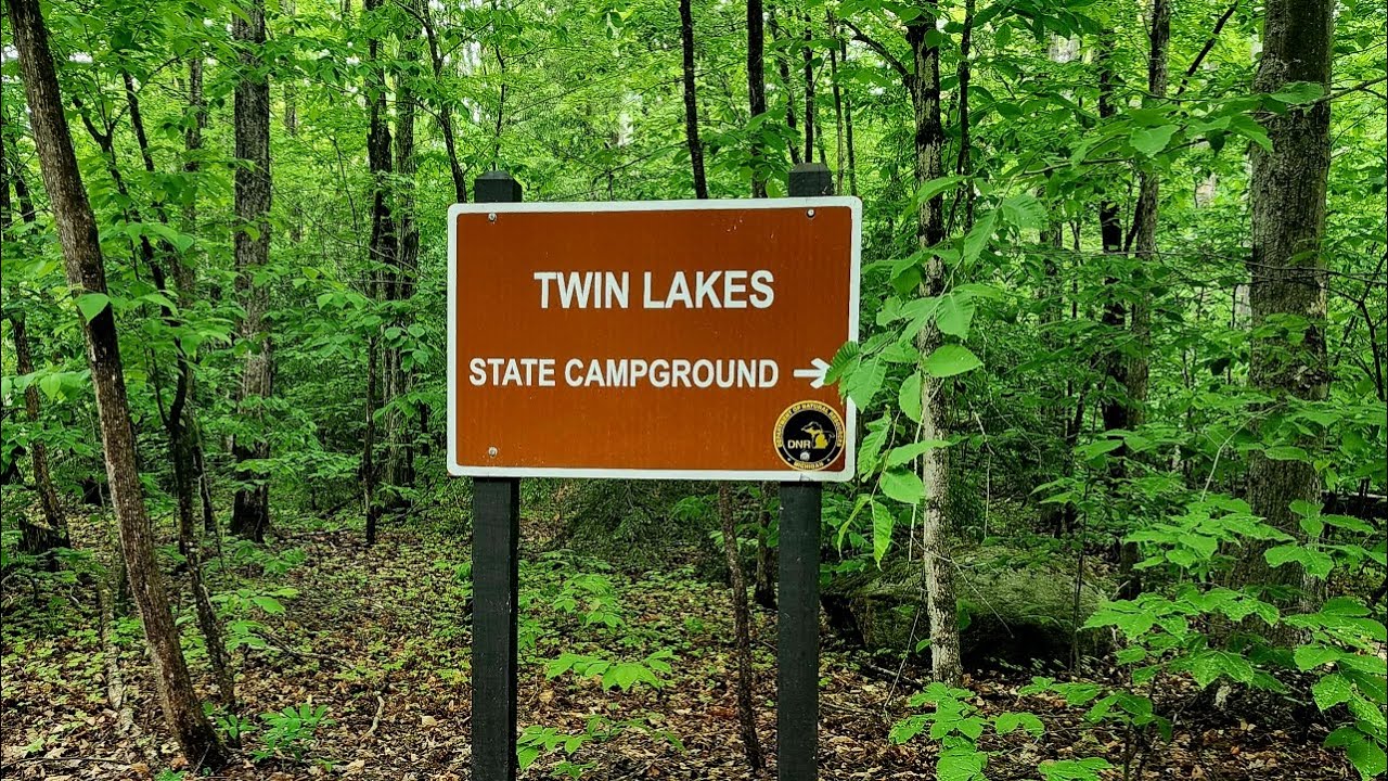 Twin Lakes State Forest Campground - YouTube