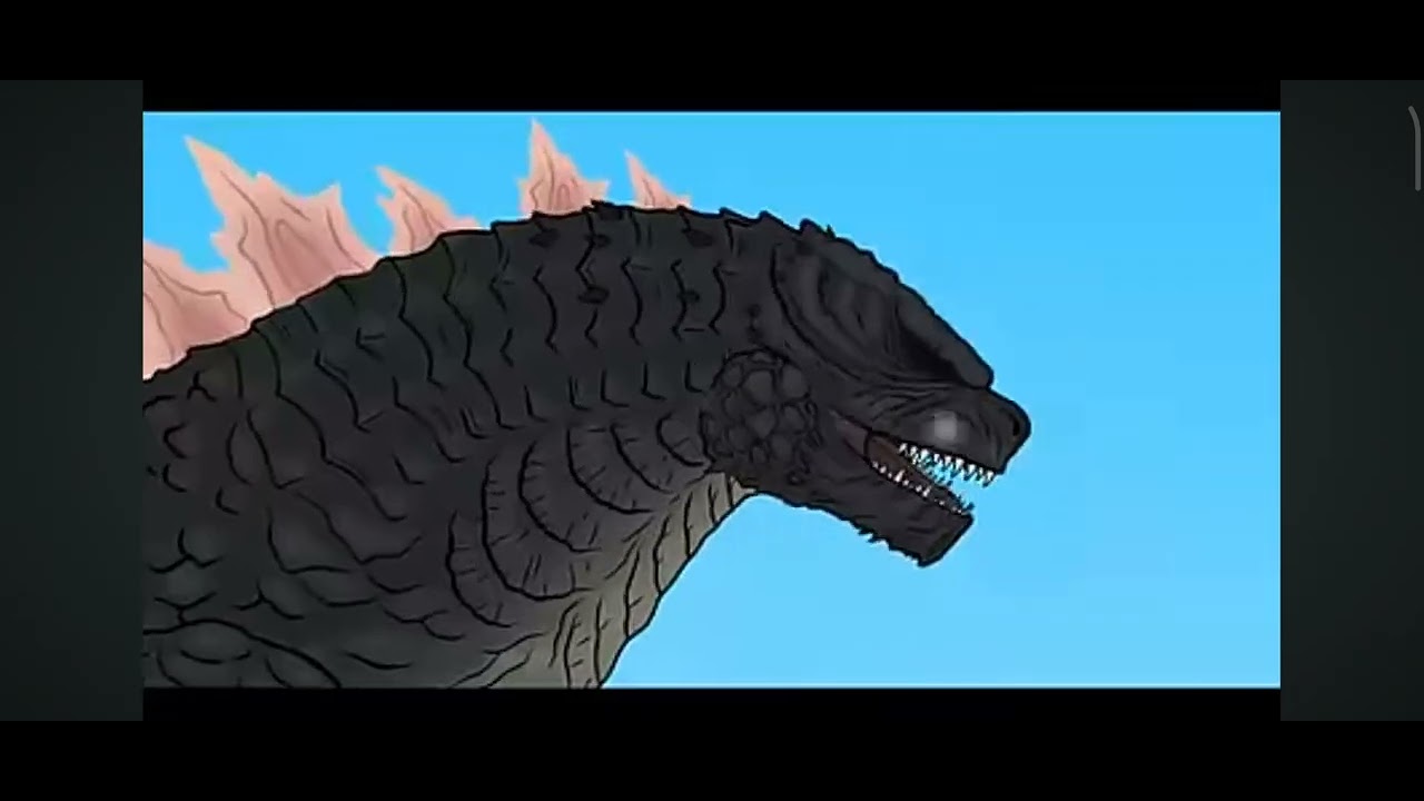Evolved godzilla vs shimu - YouTube