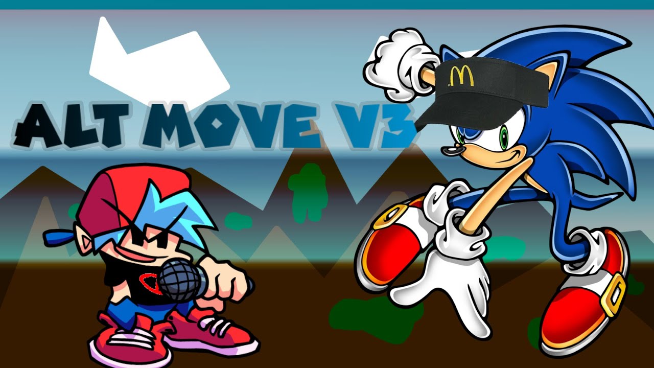 (+FLP) FNF | ALT MOVE V3 - MCFUNKIN (THE MCSONIC MOD) OST - YouTube