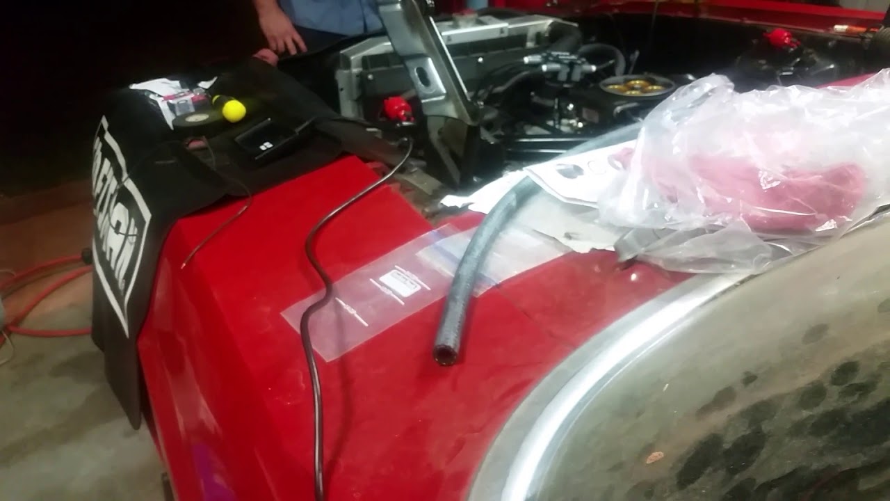 351C Fitech EFI first fire - YouTube