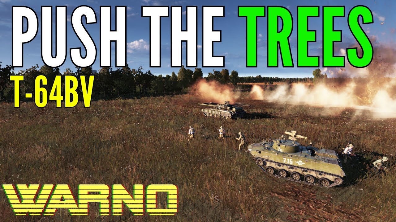 T-64BV PUSH THE TREES - WARNO GAMEPLAY - TWIN CITIES - YouTube