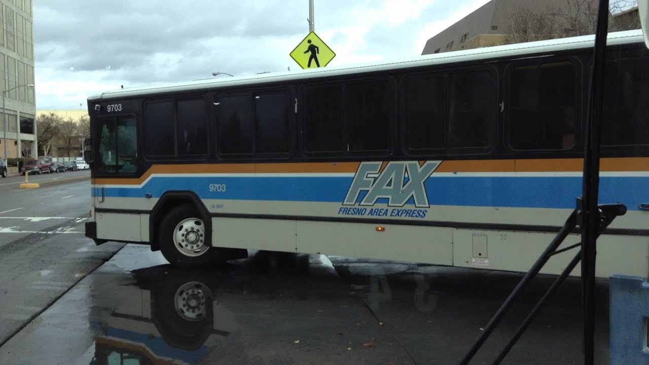 FAX Bus 9703 (Gillig Phantom) - YouTube