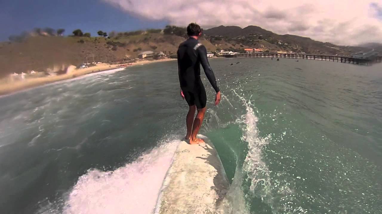 Noseride Tailmount Surfing Bobby Hasbrook - YouTube