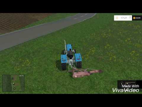 Farming Simulator 15 Akcija seno UTH map (Dolenjska) - YouTube
