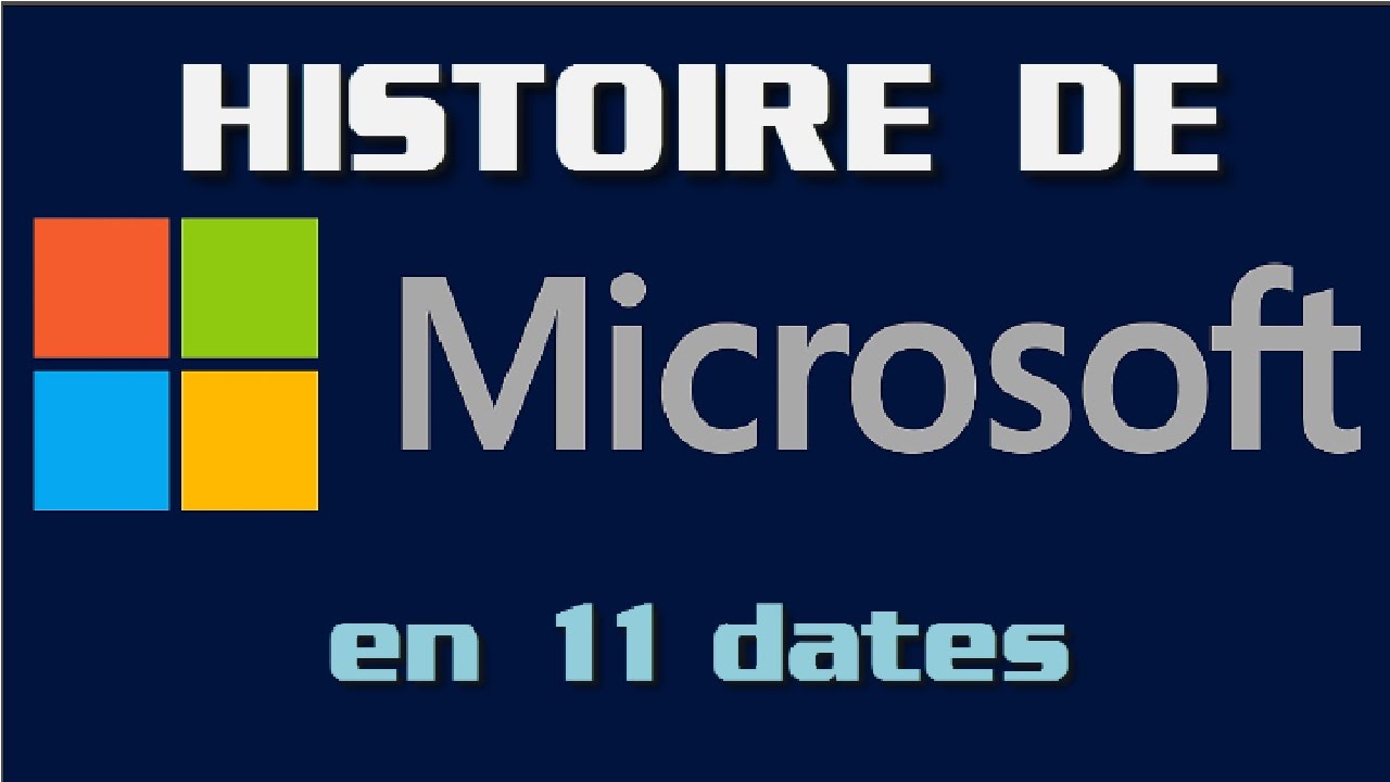 Chronique : Histoire de Microsoft - YouTube