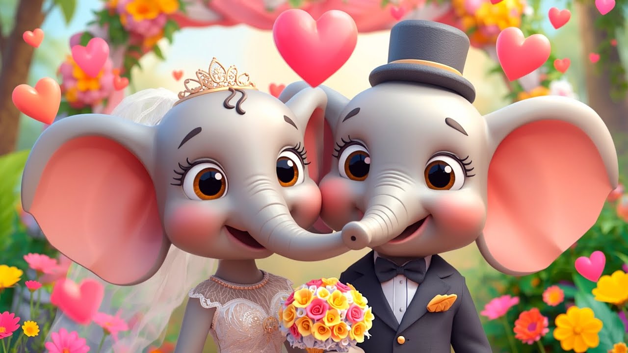 Hathi Bhai Ki Shaadi 🎉💍 | Funny Cartoon for Kids | Jungle Wedding Story ...