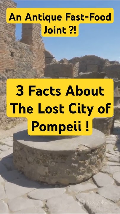 3 Surprising Facts About Pompeii! 🌋🏛️ #pompeii #history #funfacts # ...